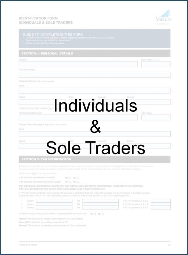 Forms – Vasco Trustees