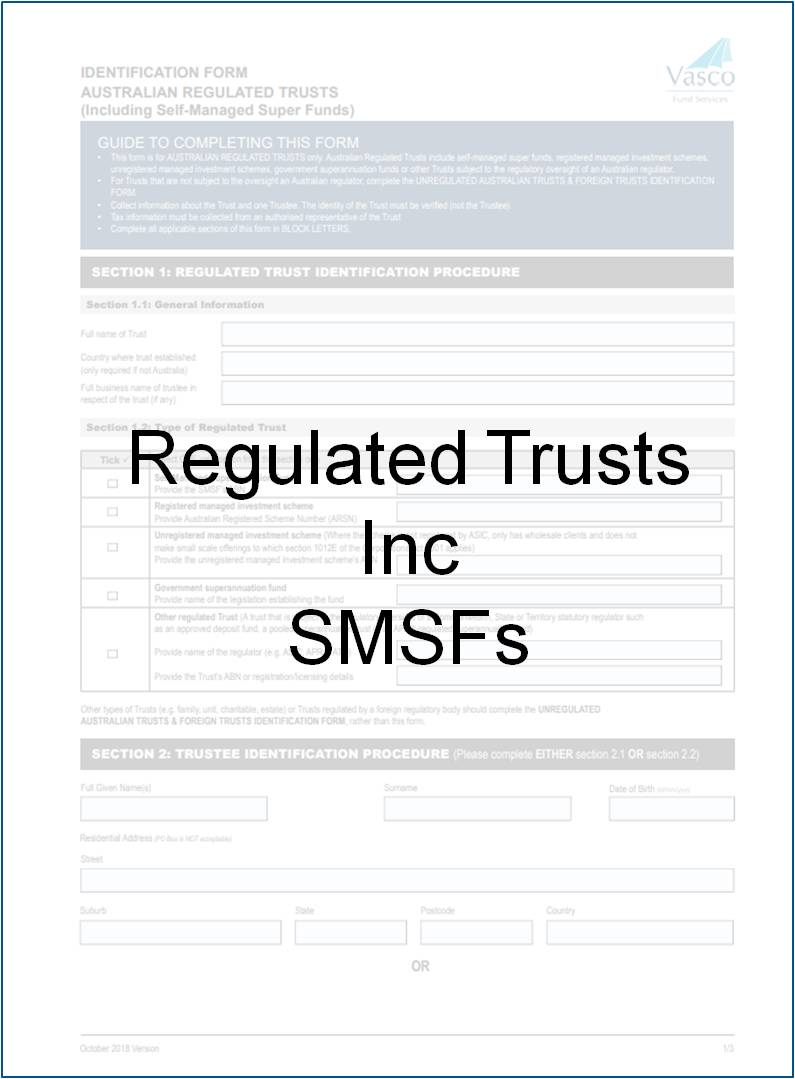 Forms – Vasco Trustees